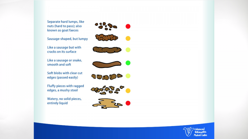 SEVEN Layer Stool Chart - Advanced Naturopathic