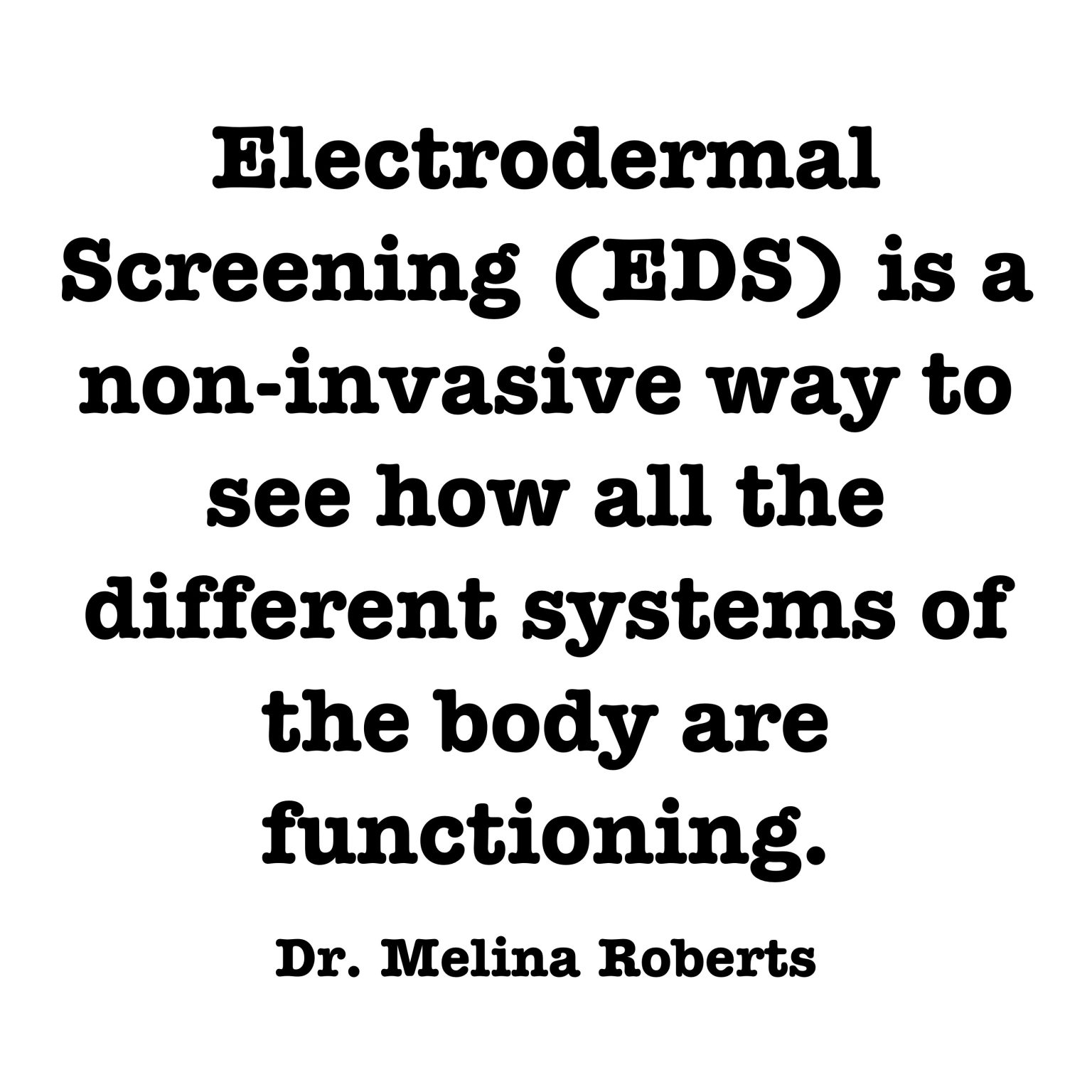 Electrodermal Screening (EDS) - Advanced Naturopathic