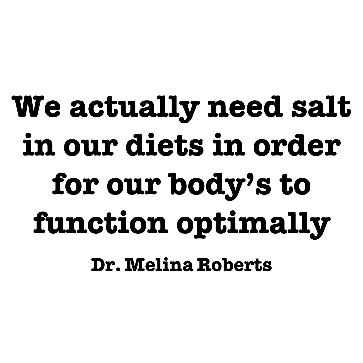 NINE Signs you Need More SALT - Advanced Naturopathic